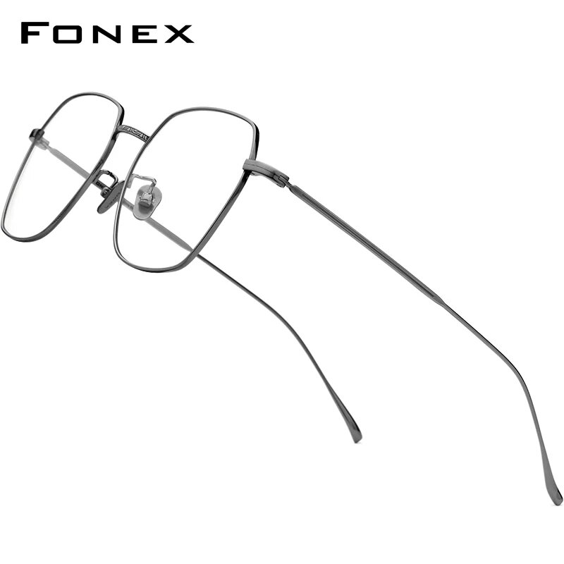 FONEX очки титановые серые 5659