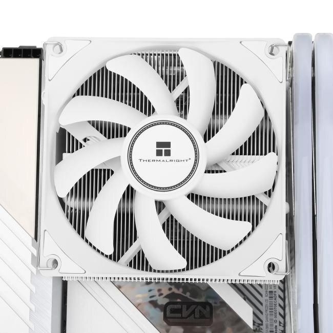 AXP-90-X53-WHITE Кулер для процессора Thermalright AXP-90 X53 White, высота 53 мм, 2700 об/мин, 22 дБА, PWM, белый