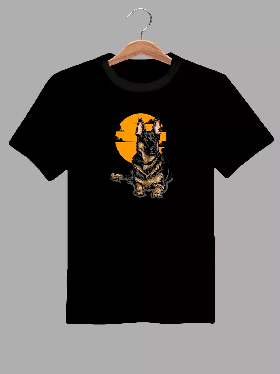 Футболка овчарка собака