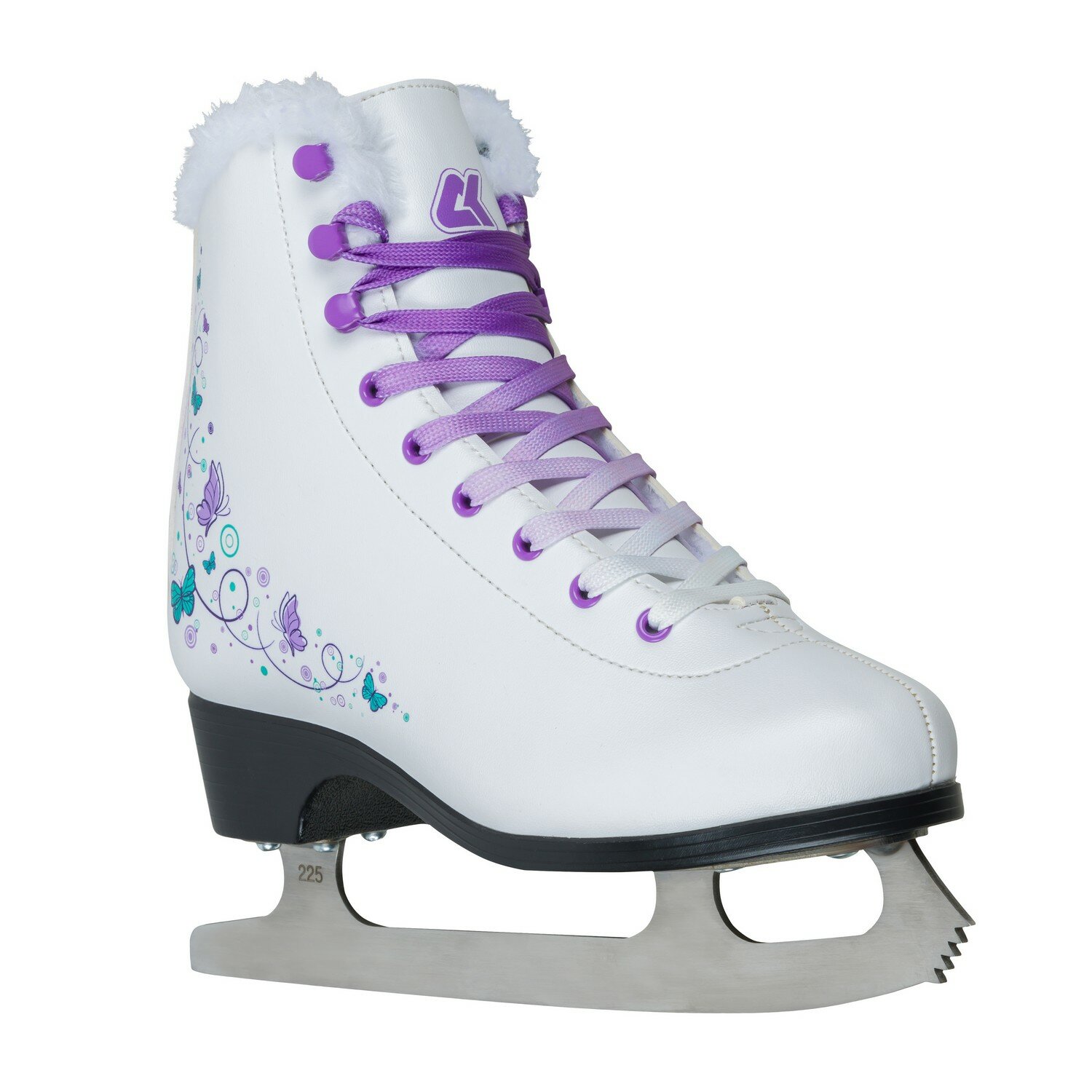 Фигурные коньки Sport Collection Ck-sf2201 Violet, размер 39, белый/фиолетовый