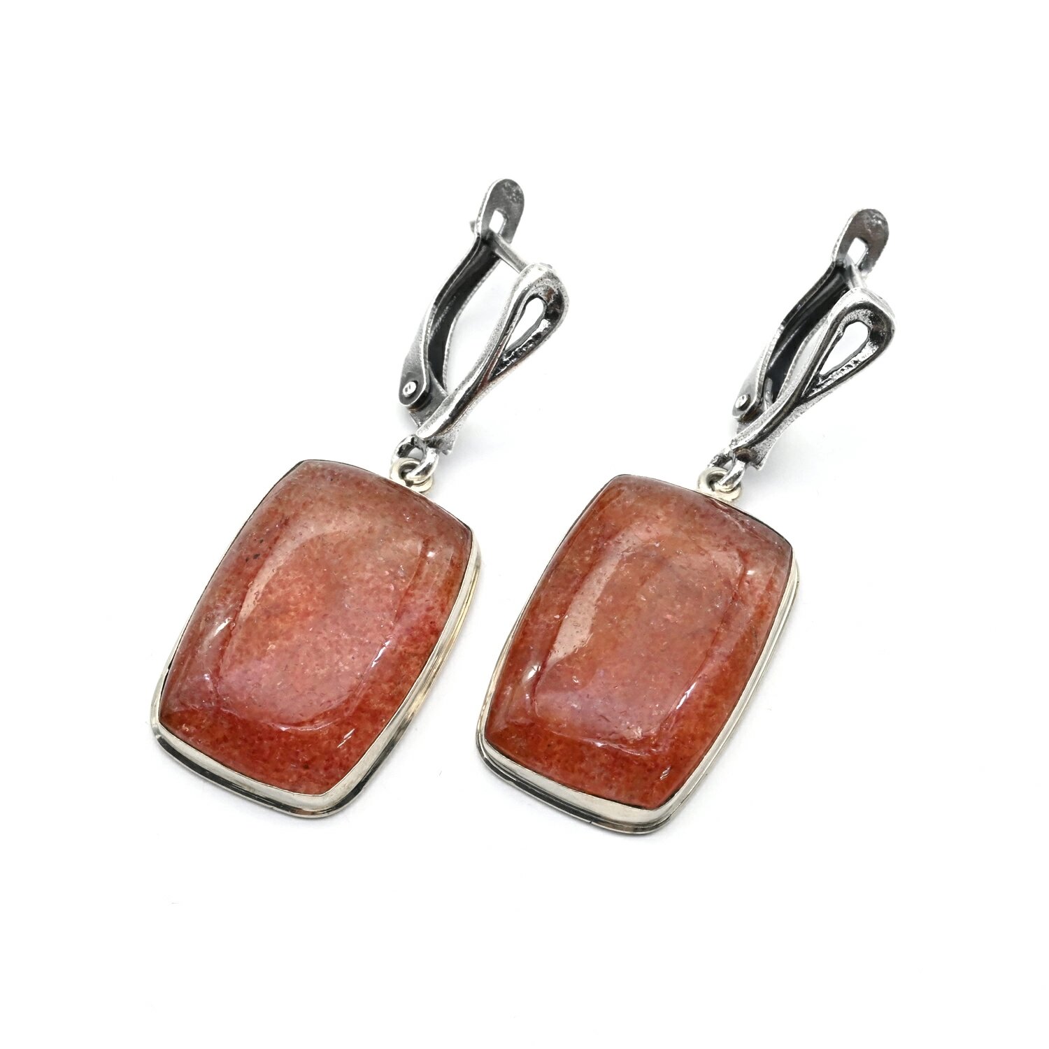 Серьги, кварц