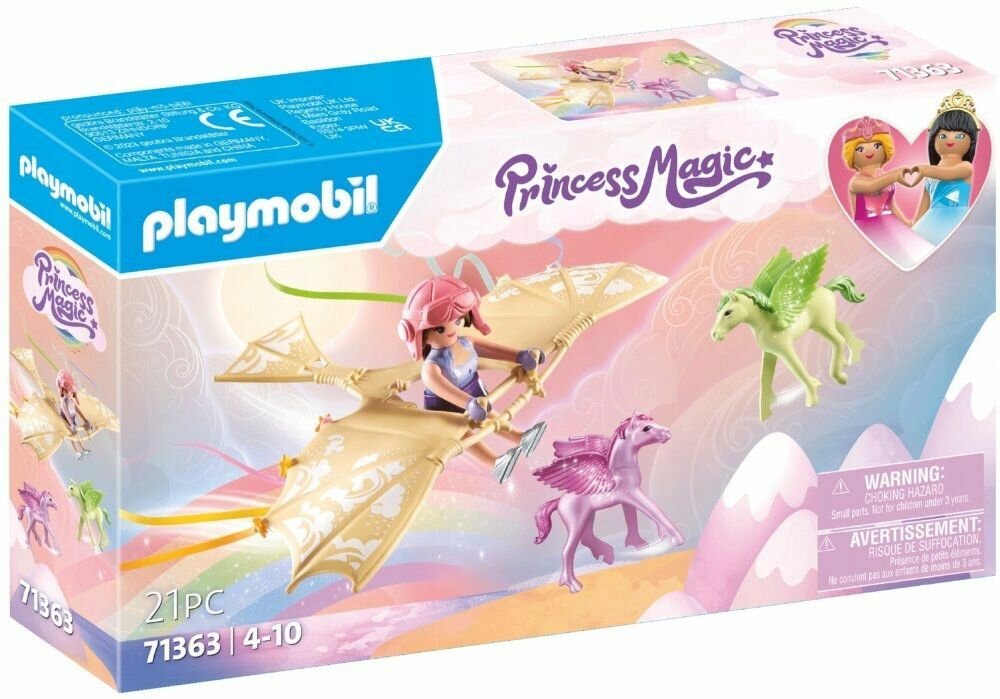Конструктор Playmobil Princess Magic - Небесное путешествие с маленьким пегасом - Плеймобиль Принцессы 71363