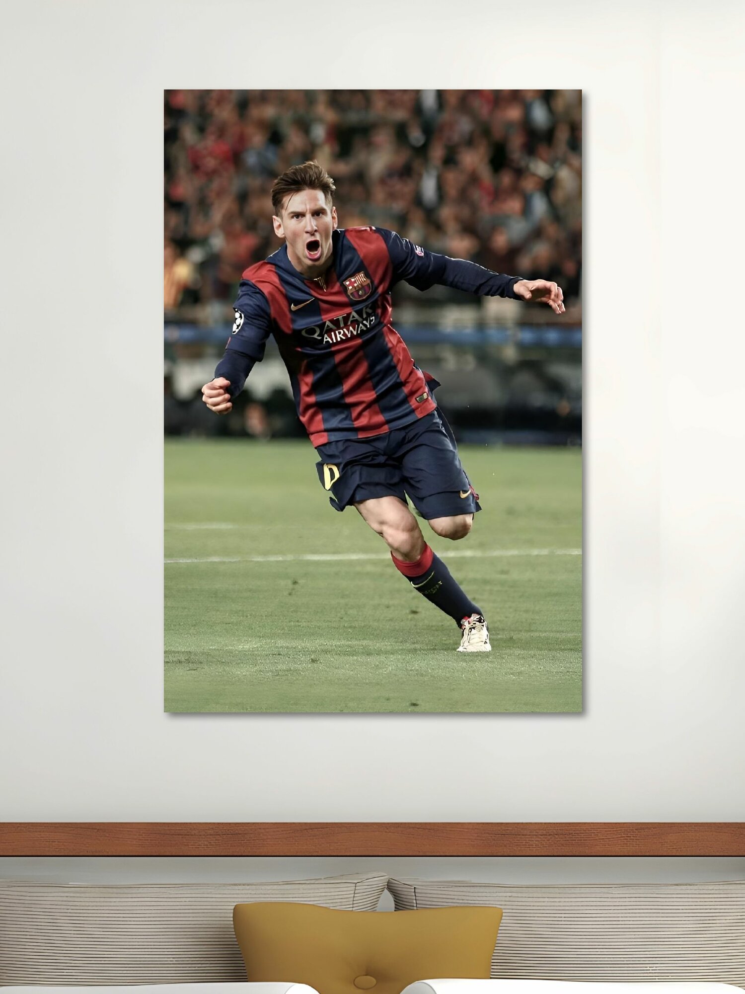 Картина на стену "Лионель Месси" 50х70см 1шт.