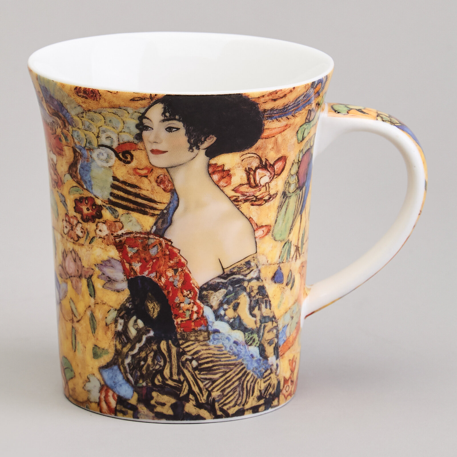 Кружка lefard дама с веером (Г. Климт) 420 мл KSG-104-1032