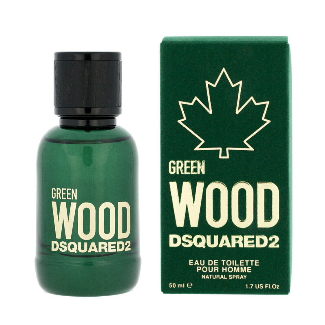 Туалетная вода мужская Dsquared2 Green Wood 50 мл. Древесный, фужерный аромат