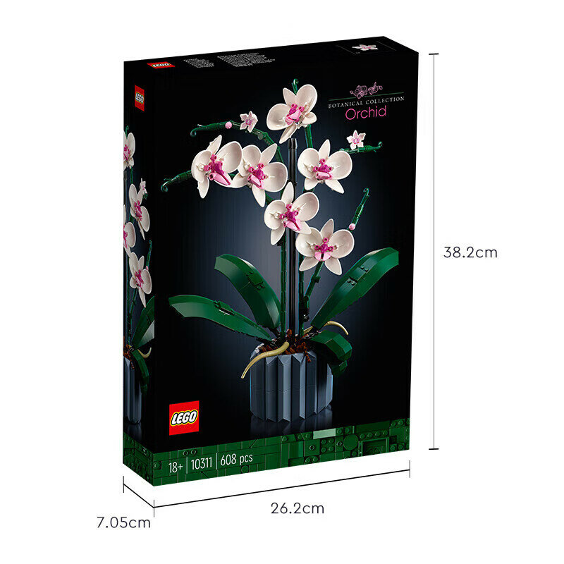 LEGO Building Blocks Set 10311, Orchid Eternal Flower, Toy for Boys And Girls, New Year Gift for Girlfriend