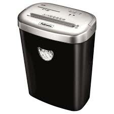 Шредер Fellowes PowerShred 53С черный/серый (секр. P-4) фрагменты 10лист. 23лтр. скрепки скобы пл. кар
