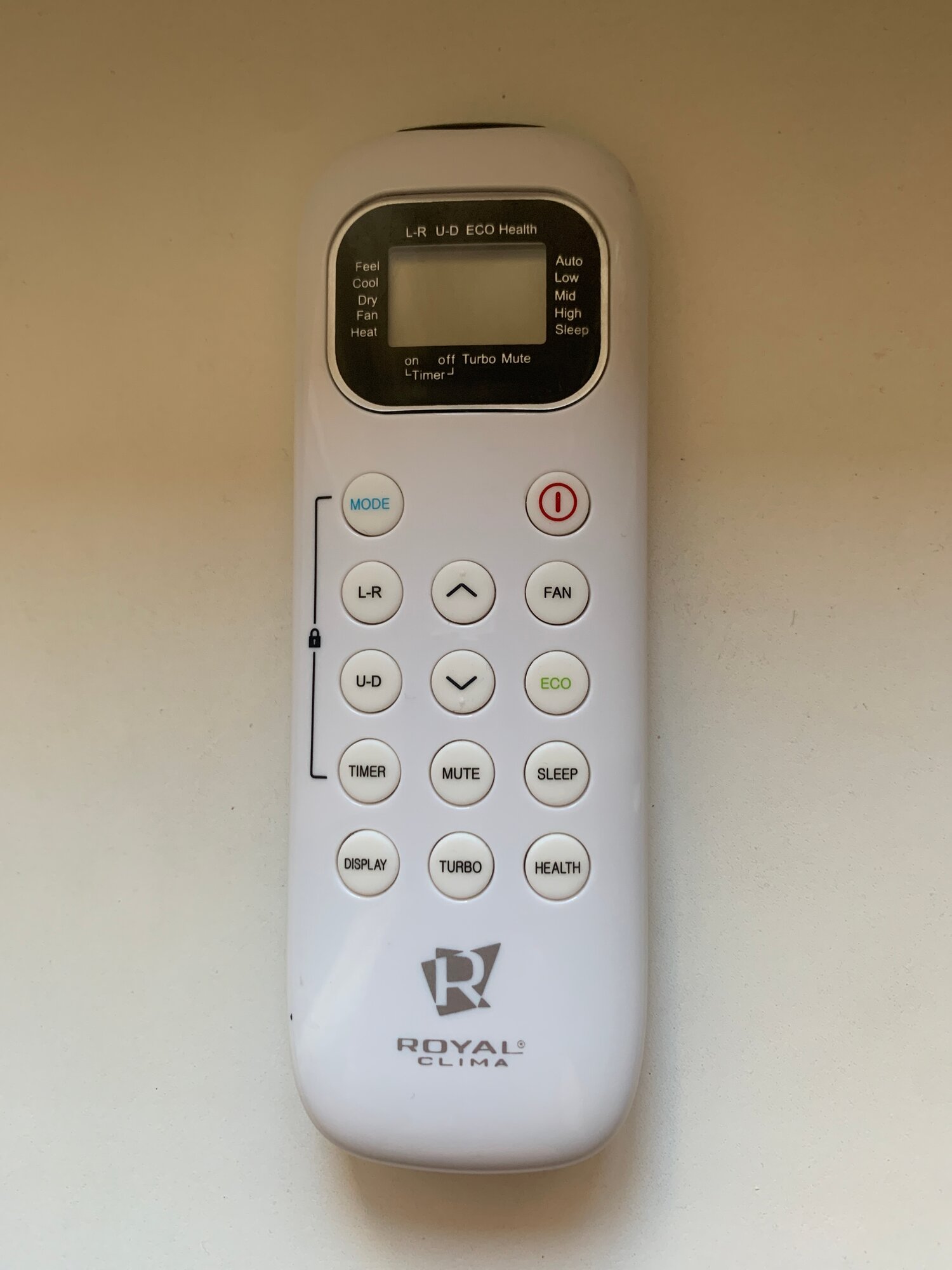 Пульт дистанционного управления Royal Clima №22, для кондиционера, оригинальный