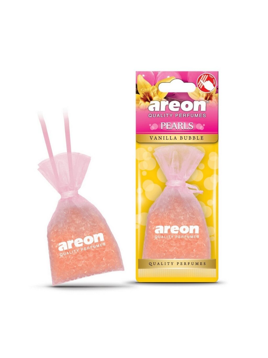 Ароматизатор подвесной Areon 704-ABP-08 Vanilla bubble/Ванильный Пузырь