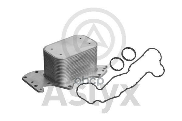 Масляный радиатор (теплообменник) AUDI Q5 * AUDI Q7 2,5 TDI 2,7 TDI 3,0 TDI '05- ASLYX арт. AS203381