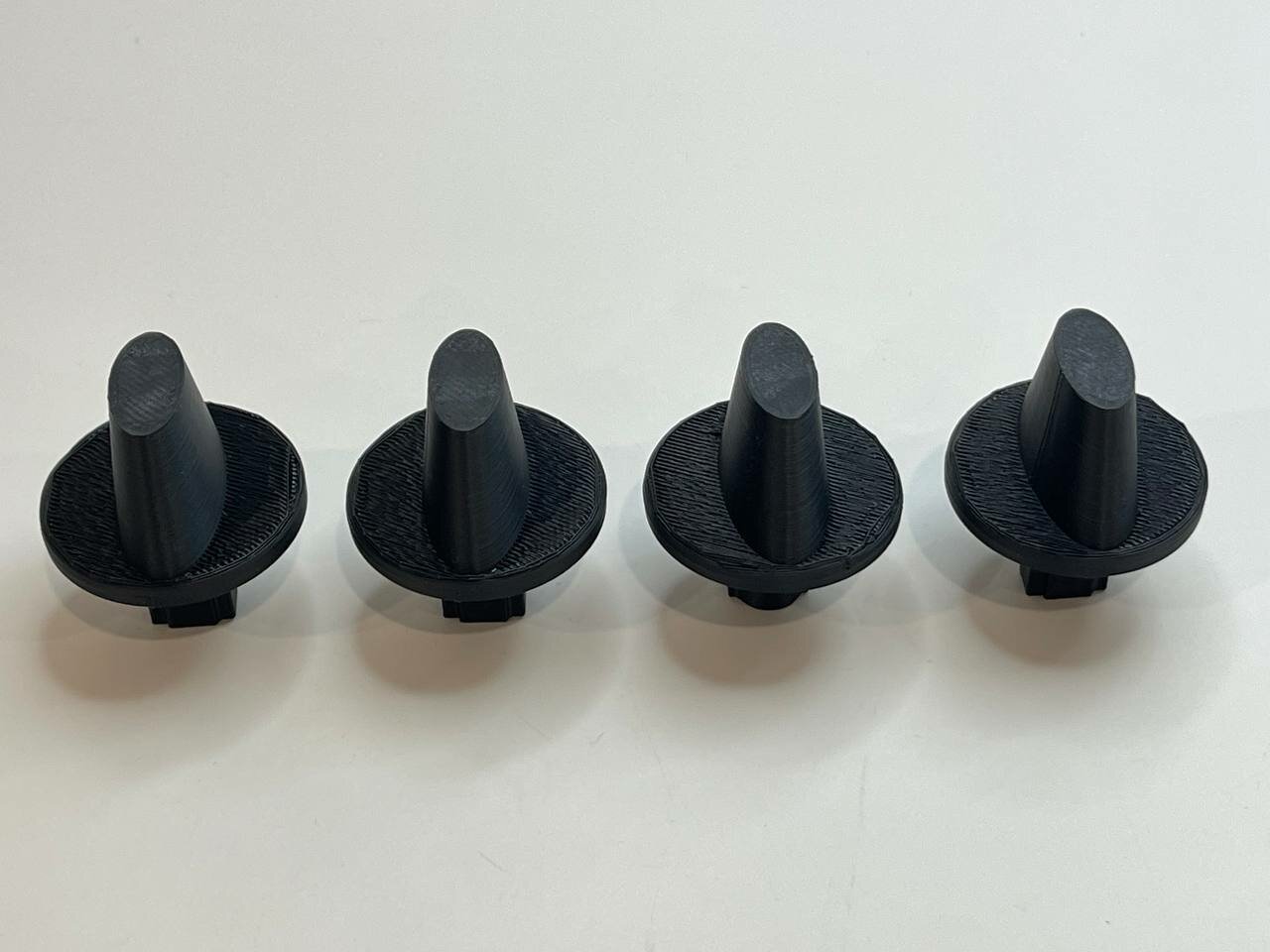 4 штуки 850927 Ручка управления конфоркой плиты совместима с Mora, Gorenje без металлической вставки