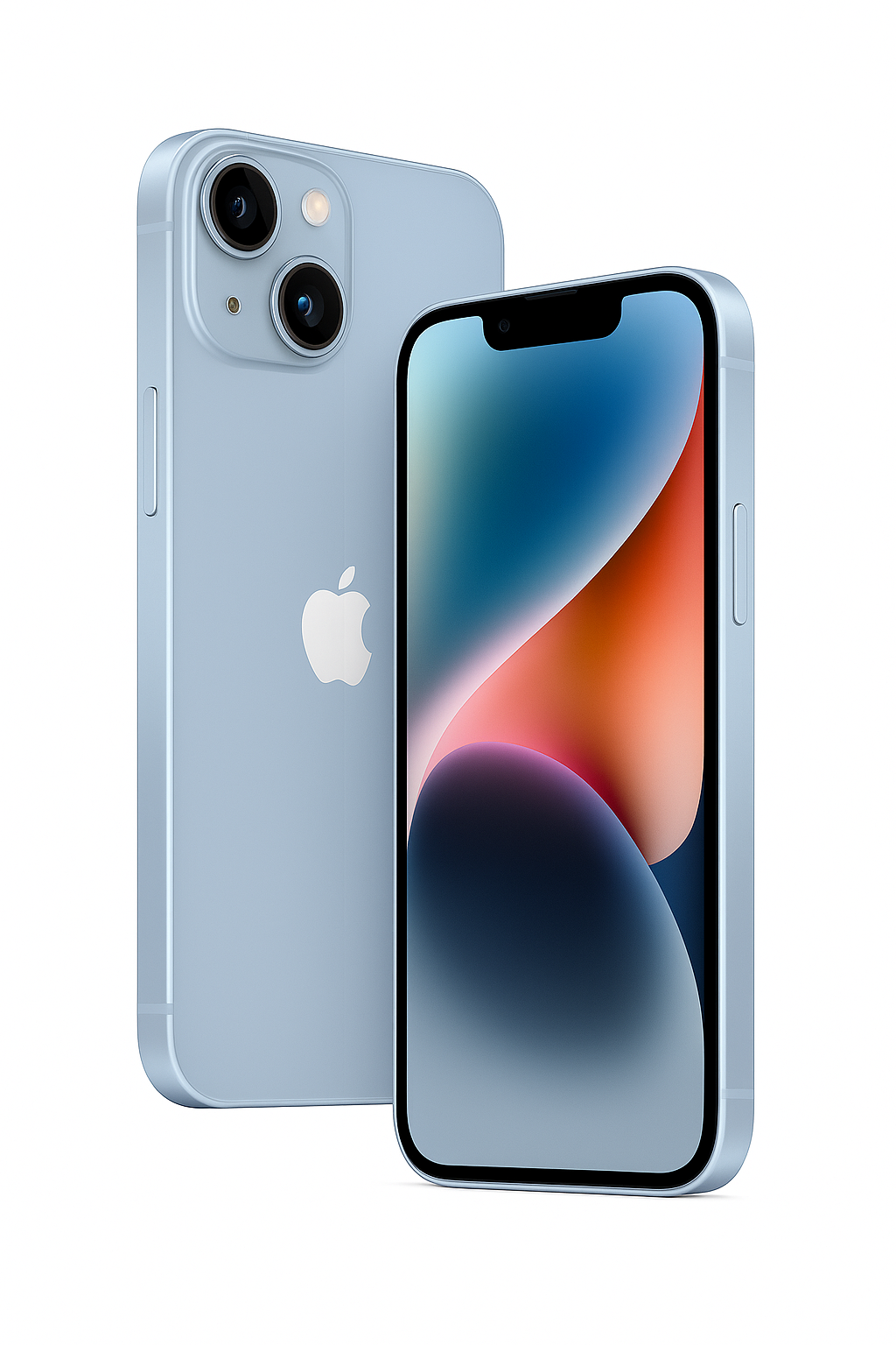 Фициально авторизовано Оригинал Новый Запечатанный Телефон Apple iPhone - Айфон 14 Plus 128 ГБ, Dual SIM, Цвет Синий