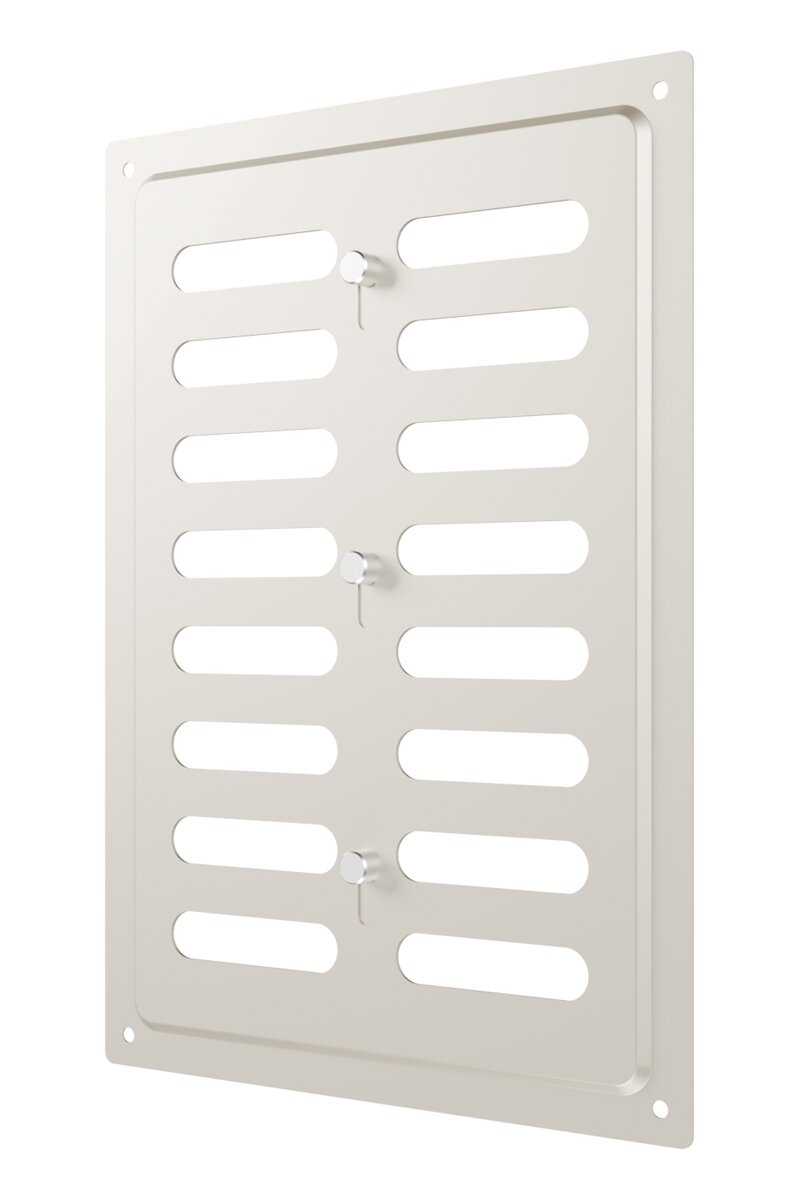 Решетка вентиляционная MER регулируемая 170х240 окраш. сталь Beige ERA