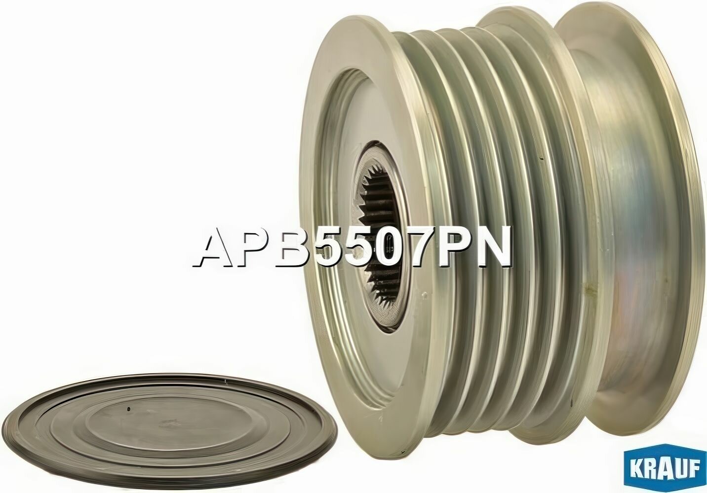 Шкив обгонный генератора, для Ауди A1, Спортбэк, A3, A4, S3 TT арт APB5507PN