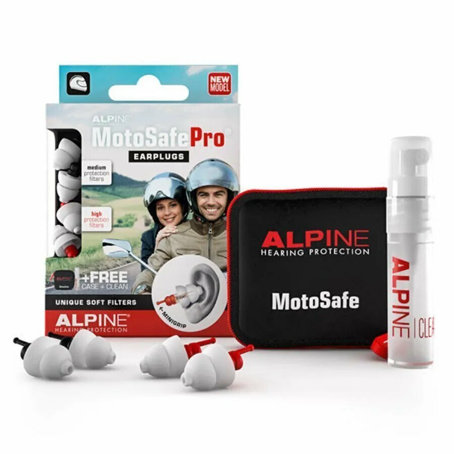 Беруши для мотоспорта MotoSafe Pro, Alpine