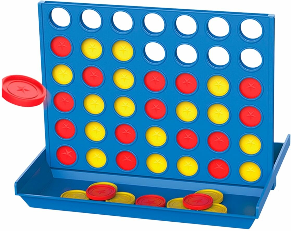 Настольная игра на логику "Звезда", четыре в ряд, увлекательная стратегия для детей