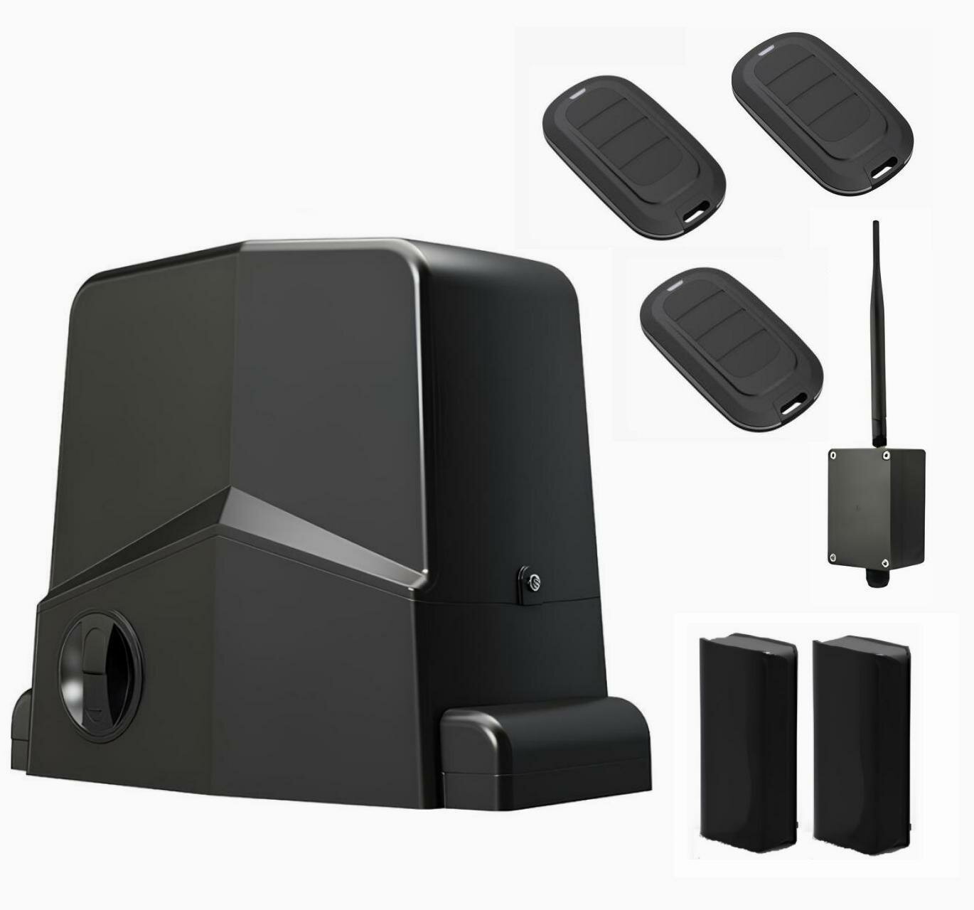 Автоматика для откатных ворот ARW-600MKIT FA-BT-Т3, комплект: привод, фотоэлементы, 3 пульта, Bluetooth-модуль