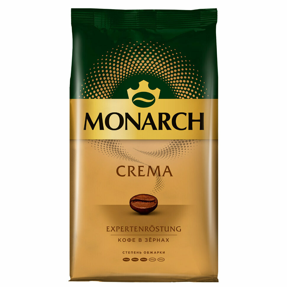 Кофе в зернах MONARCH "Original Crema" 1 кг, 4058911, 622074