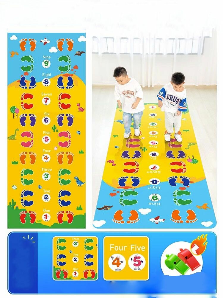 Сенсорный коврик для координации рук и ног Детский игровой инвентарь для сада и тимбилдинга
