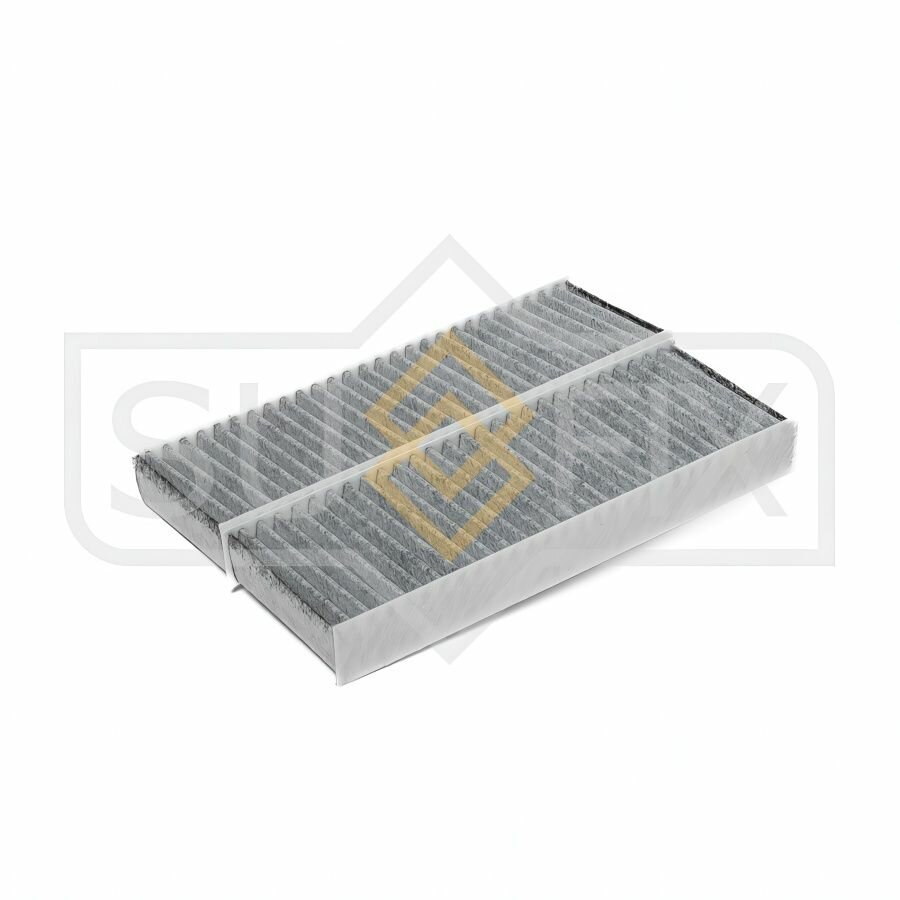 Фильтр салонный угольный, 2 шт для Ауди A3, Шкода Октавия, Фольксваген Кадди 3, Гольф 5-6, Джетта 3-4, Туран арт SSC1059