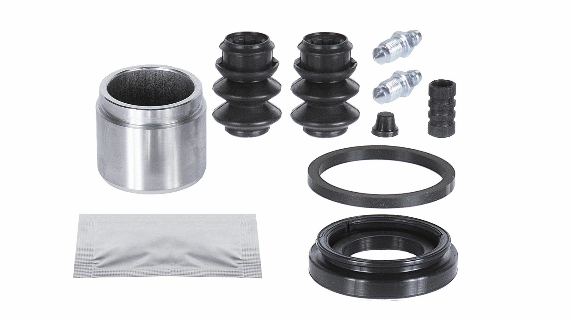 Ремкомплект тормозного суппорта перед. с поршнем Kia Rio 00-, Cerato 01-, Shuma II 01-, Spectra 04-