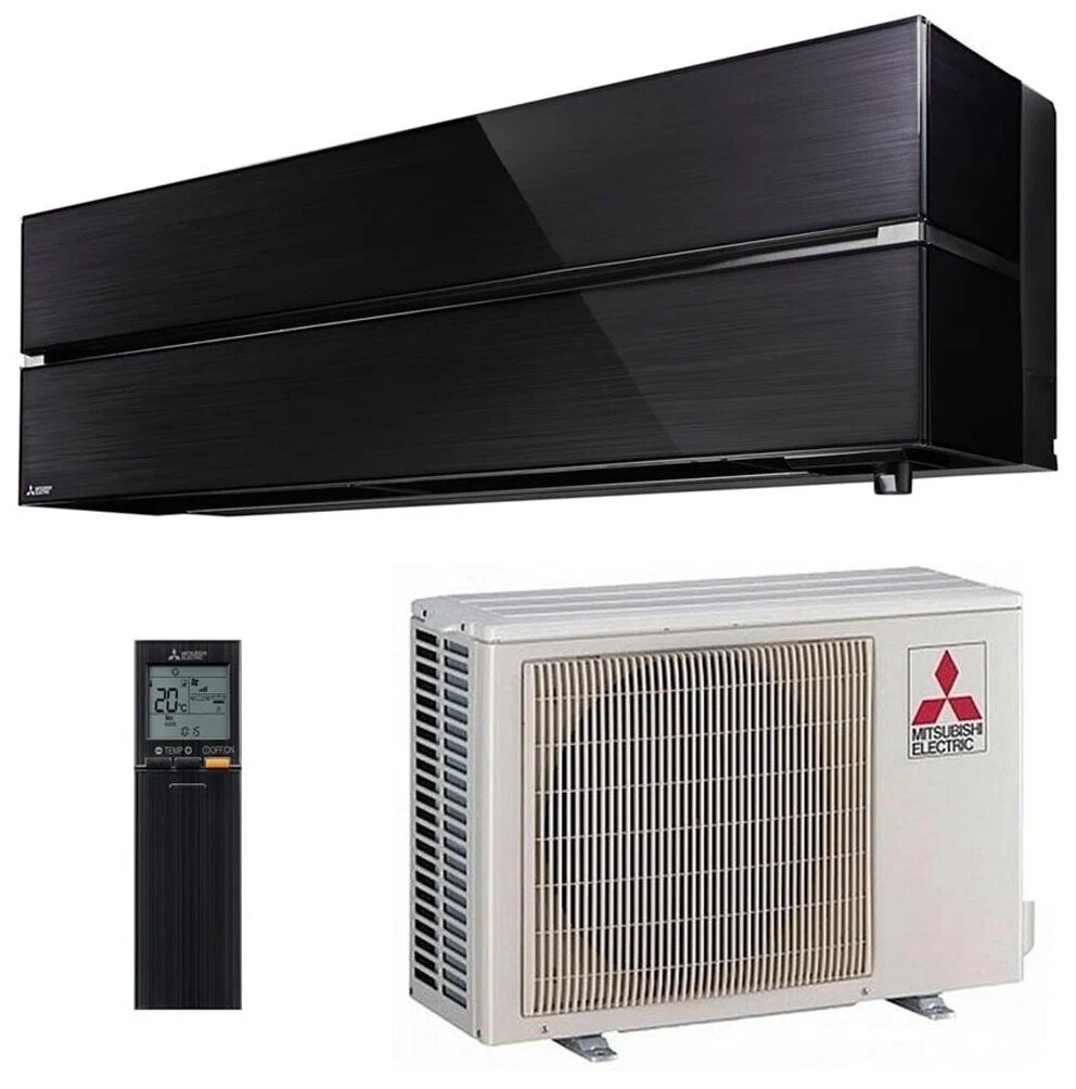 Сплит-система Mitsubishi Electric MSZ-LN25VG2B/MUZ-LN25VG2 черный оникс
