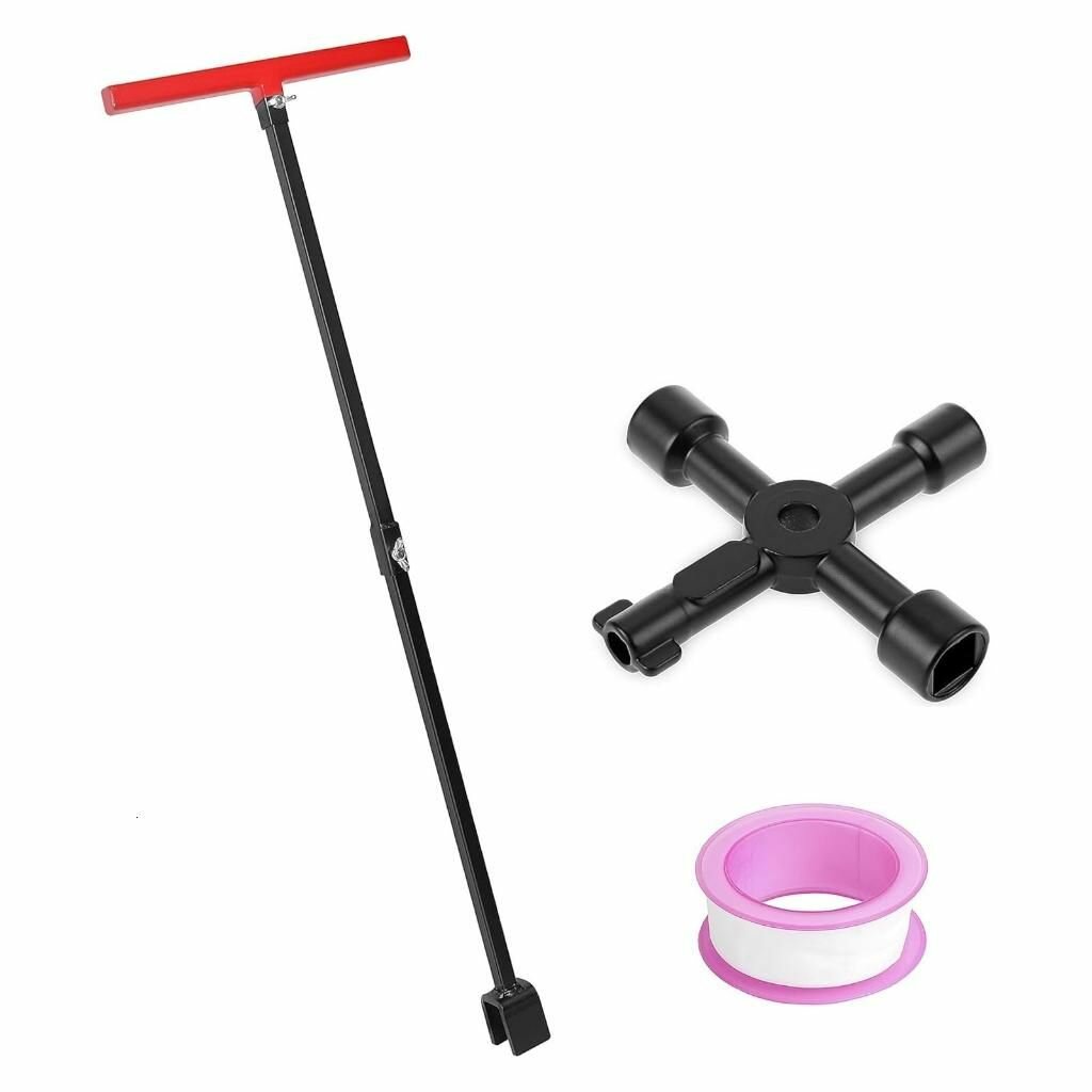 Четырехсторонний ключ для водяных счетчиков