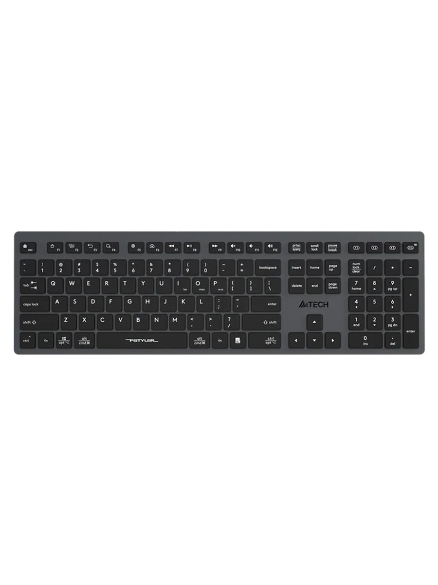 Клавиатура Shuangfeiyan X FBX50C, серая, Bluetooth, 2.4G