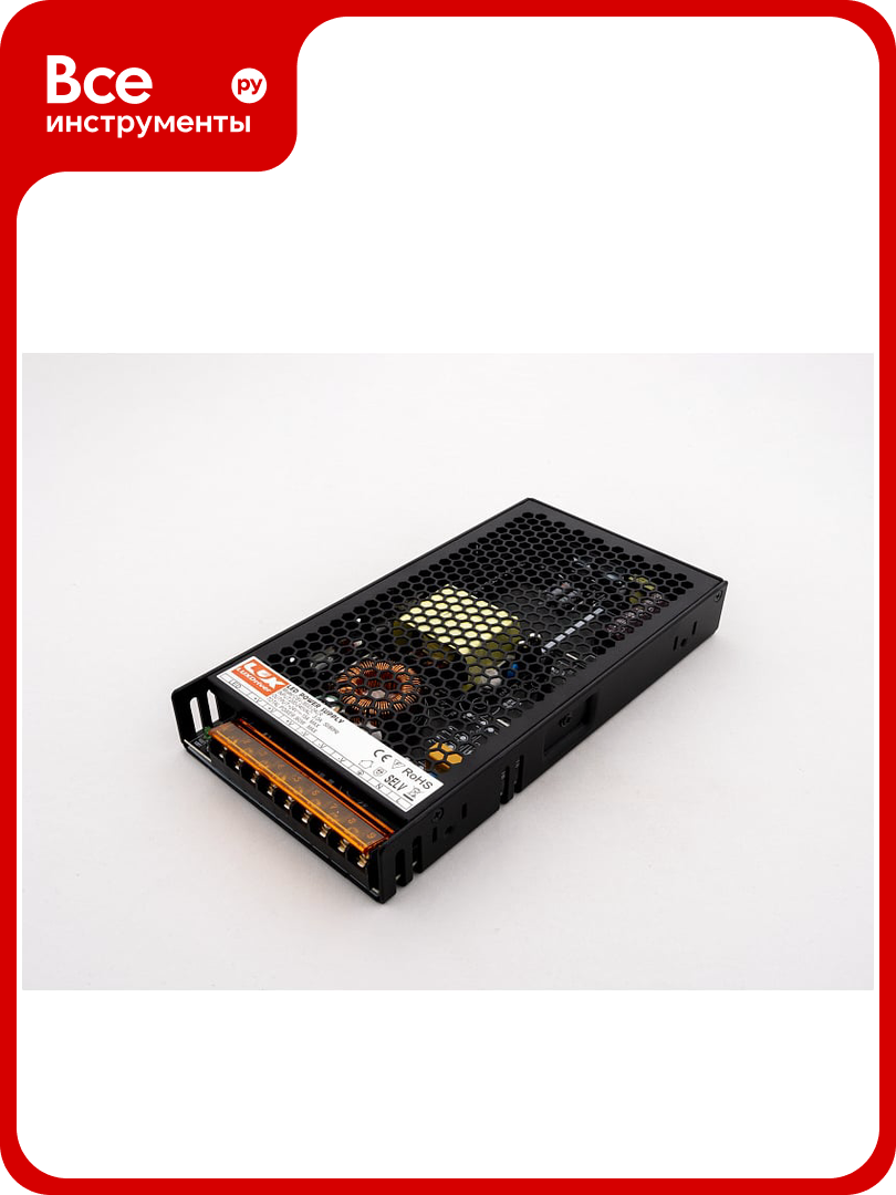 Блок питания LEDS POWER LUXDriver 360Вт 24В, Серию отличает запоминающийся черный дизайн упаковки и блоков