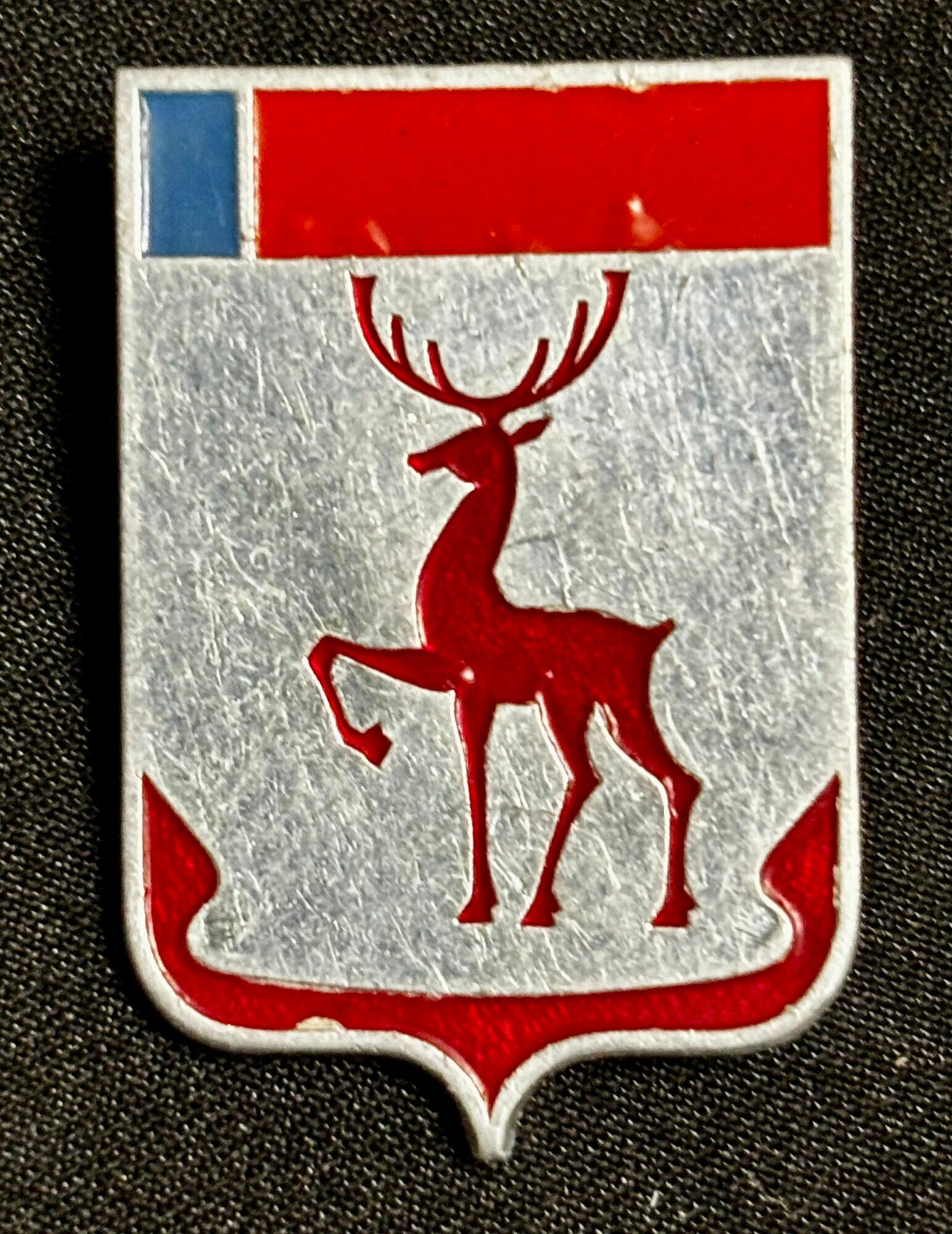 Значок СССР Горький Нижний Новгород редкий герб # 24