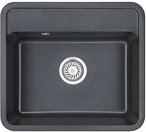 Мойка кухонная Granula Standart 5601, графит