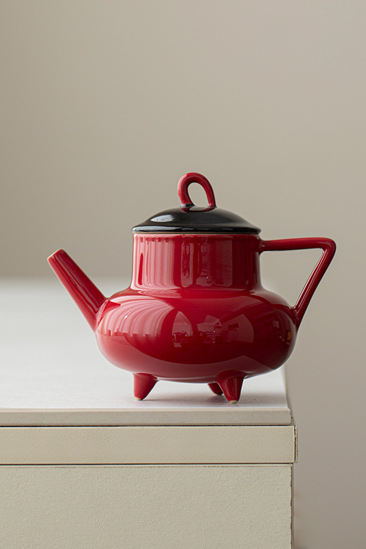 Керамический чайник Ruyi beam teapot изысканный чайник с одним чайником чайный сервиз Кунг-фу