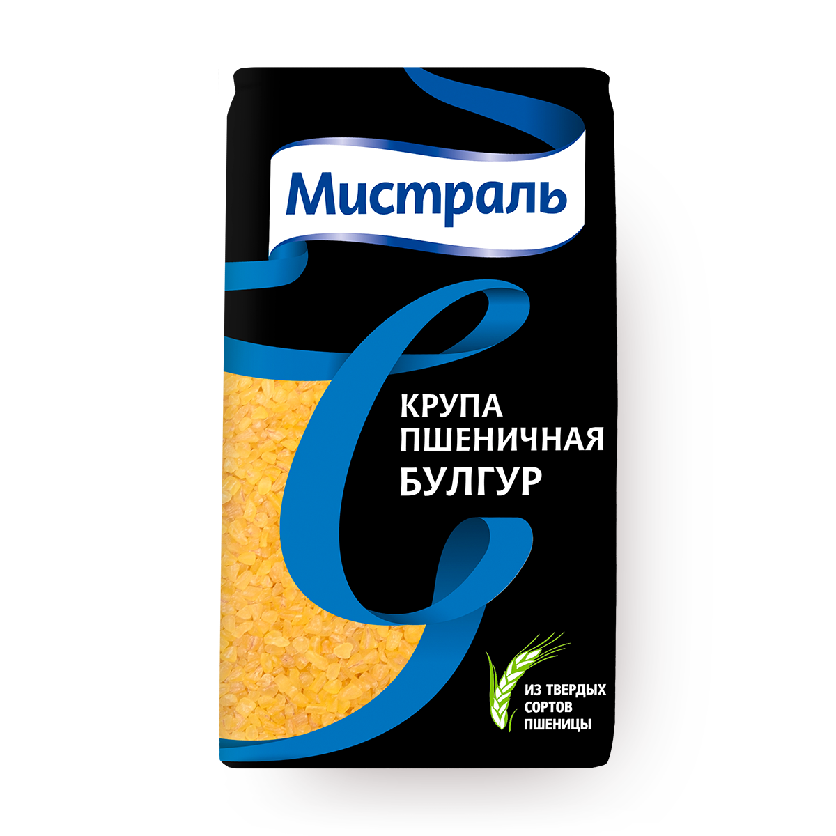 Булгур "Мистраль", крупа пшеничная, в мягкой упаковке, 500 г