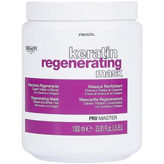 Маска регенерирующая Dikson Promaster Keratin Regenerating с кератином, 1 л
