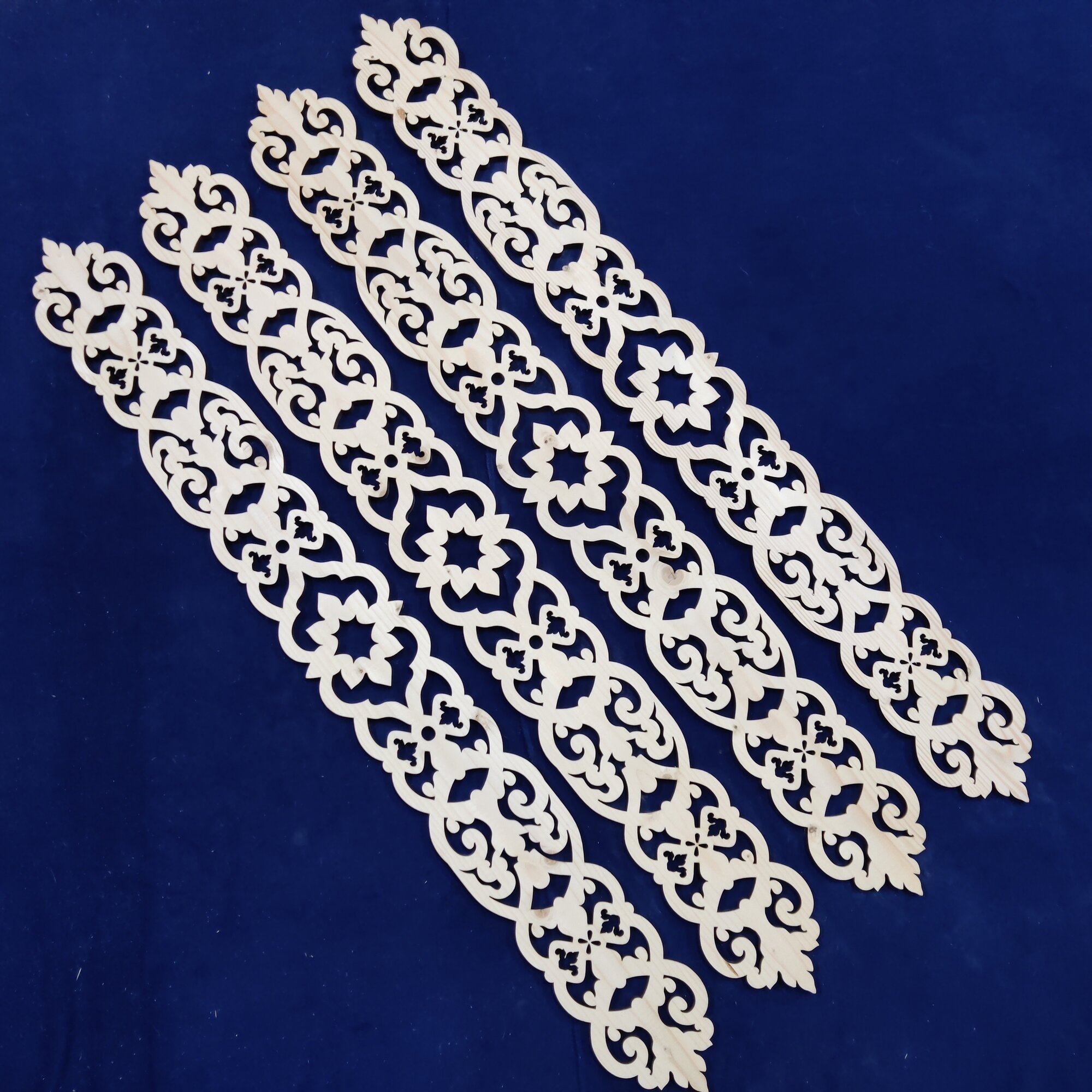 Наличники декоративные "Маска" деревянные резные Арт-Вагонка 4 шт.