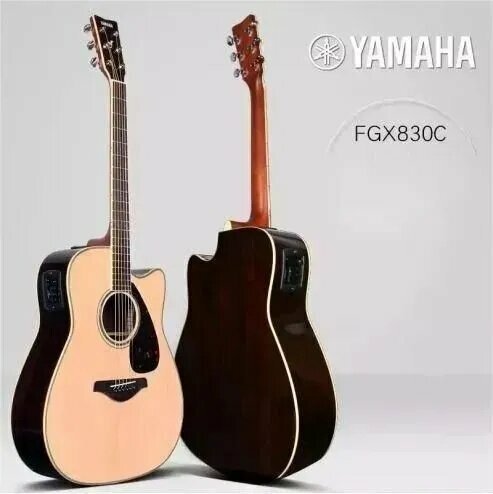 Yamaha Акустическая гитара Электроакустическая FGX830C 6-струнная 4/4