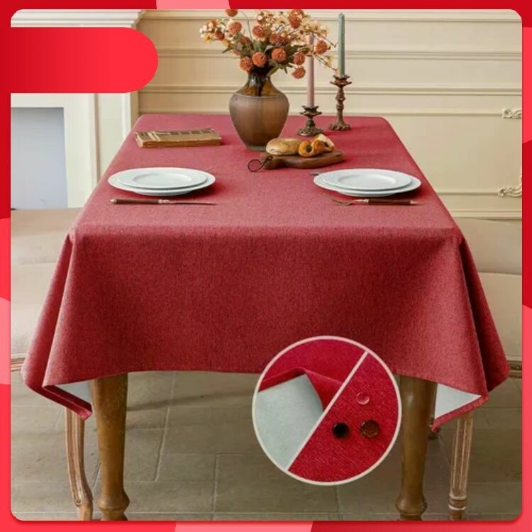 Скатерть Лён 110x160см-liu1978