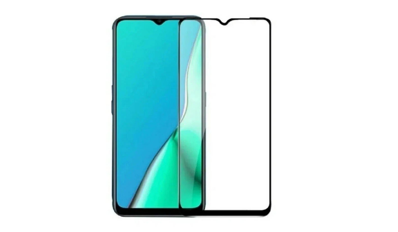 Стекло MyPads 5D Forti Glass для Samsung Galaxy S23 Plus + с олеофобным покрытием