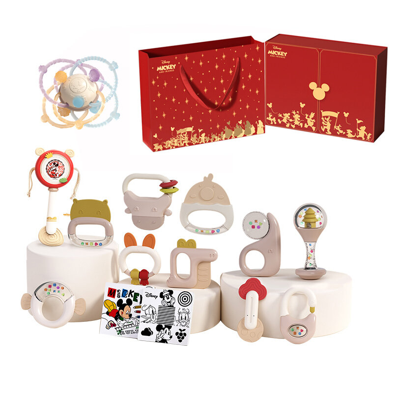 Disney Baby Soothing Toy, Newborn Gift Box, Baby 100 Day Gift Box, Baby First Birthday Gift Box Educational Toys