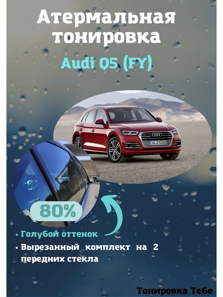 Термо тонир Audi q5 FY 80%