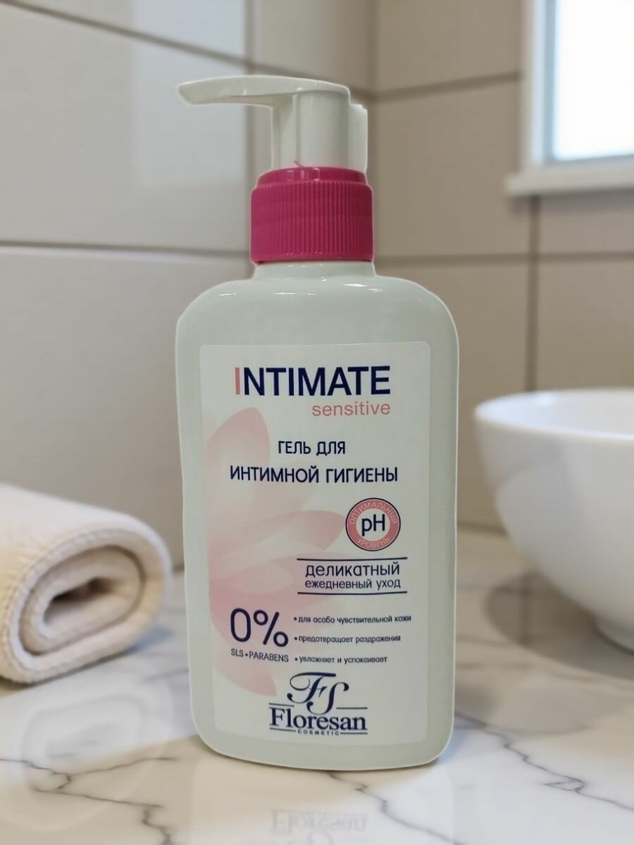 Гель для интимной гигиены деликатный INTIMATE Floresan 250 мл