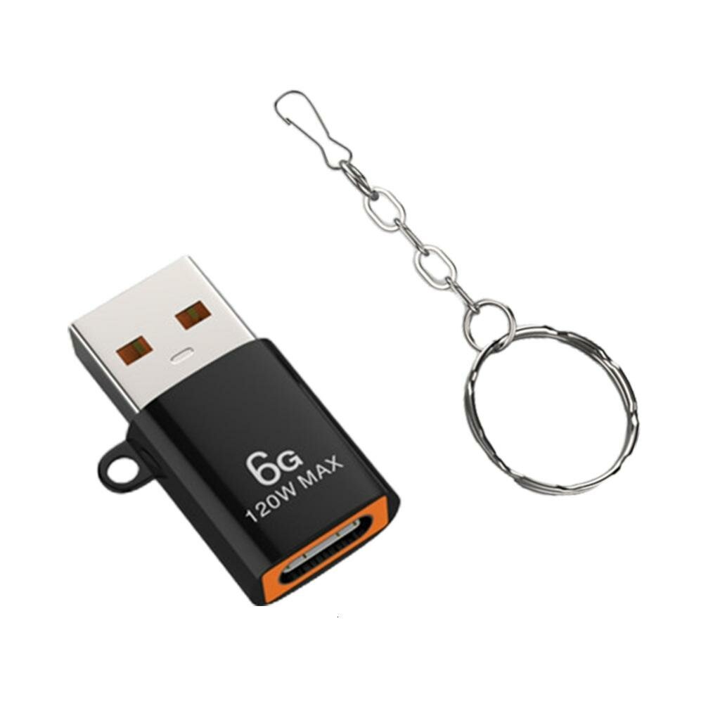 USB-адаптер USB-A – USB-C, Черный