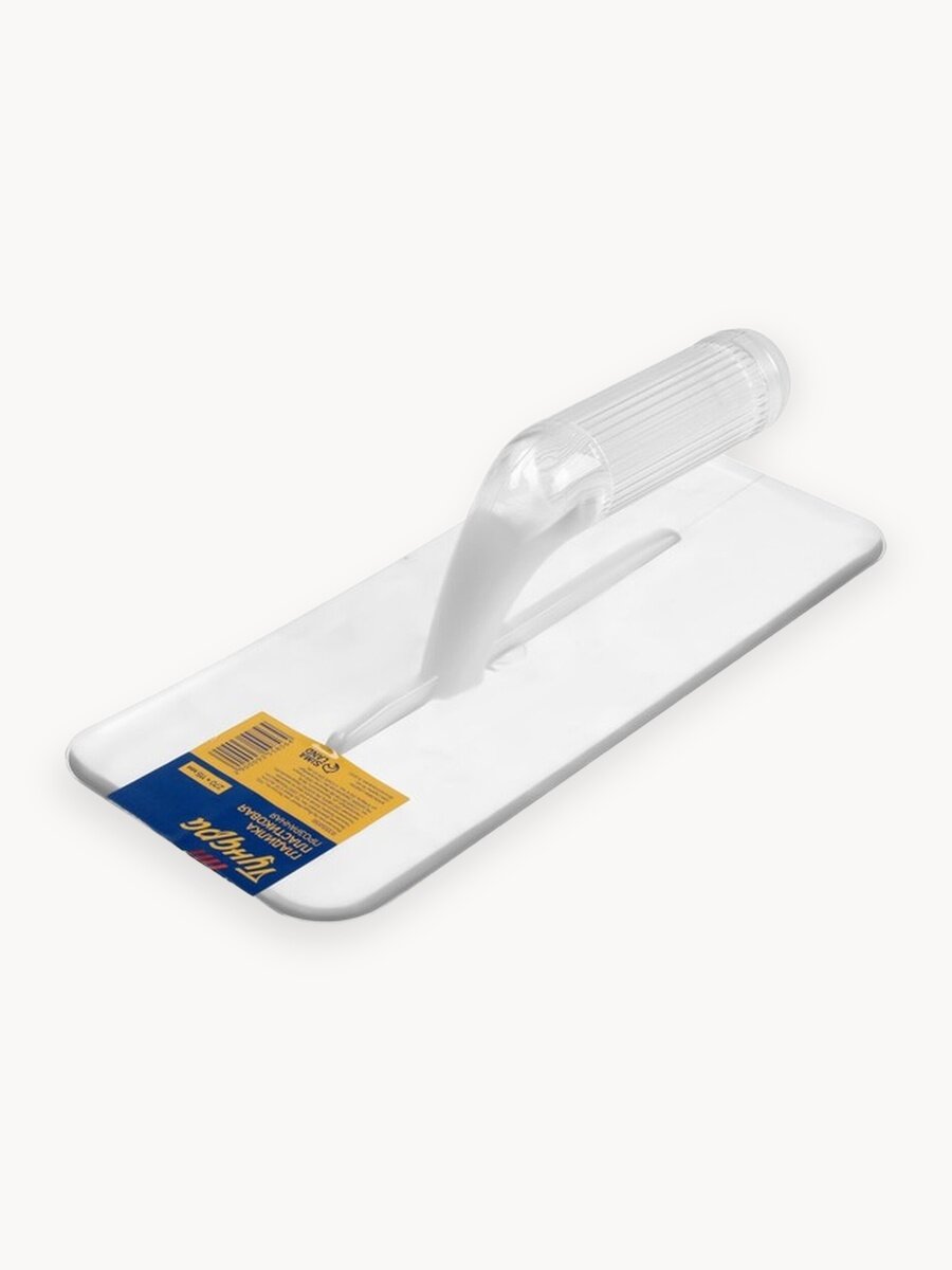 Гладилка тундра, пластиковая, прозрачная, 235 г, 270 х 115 мм