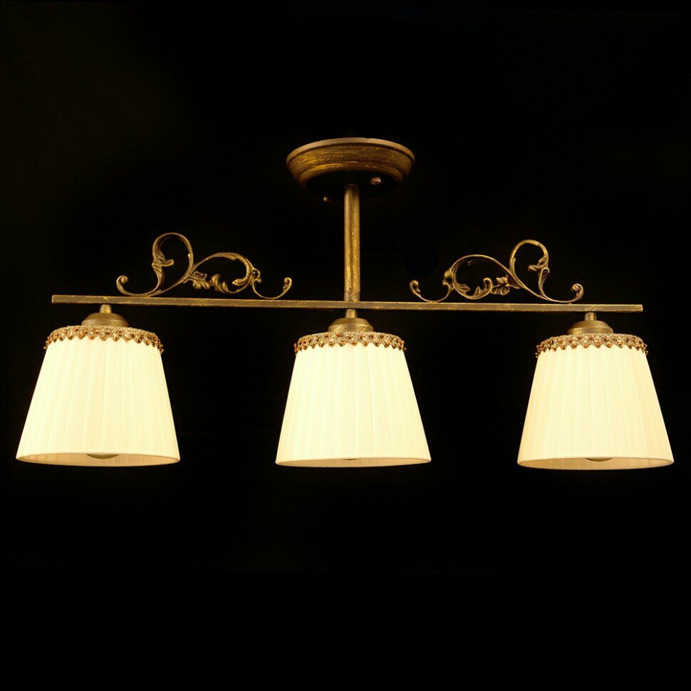 Люстра AURA MD37279/3 CF BRASS GOLD