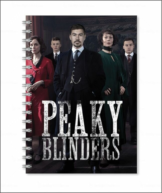 Тетрадь Острые козырьки, Peaky Blinders №6, А4