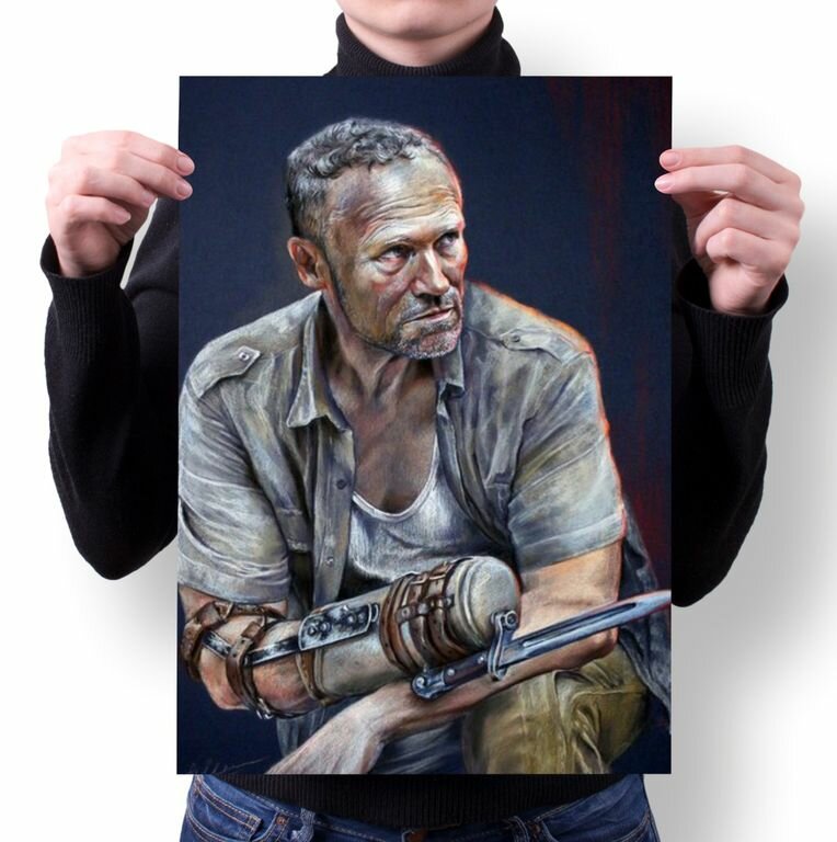 Плакат Ходячие мертвецы, The Walking Dead №40, А3