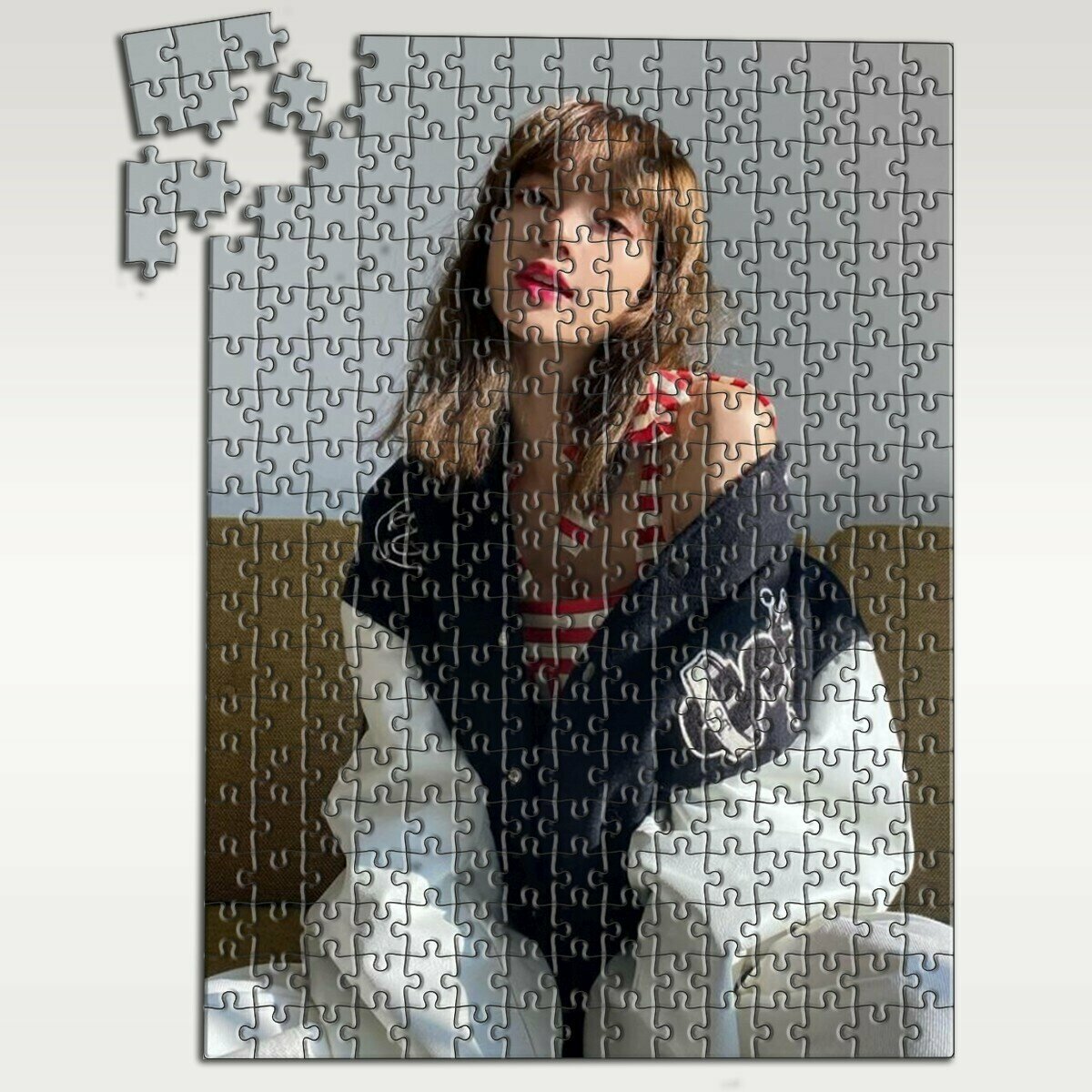 Пазл картонный А3: модель BLACKPINK Kpop Lisa - 47 П