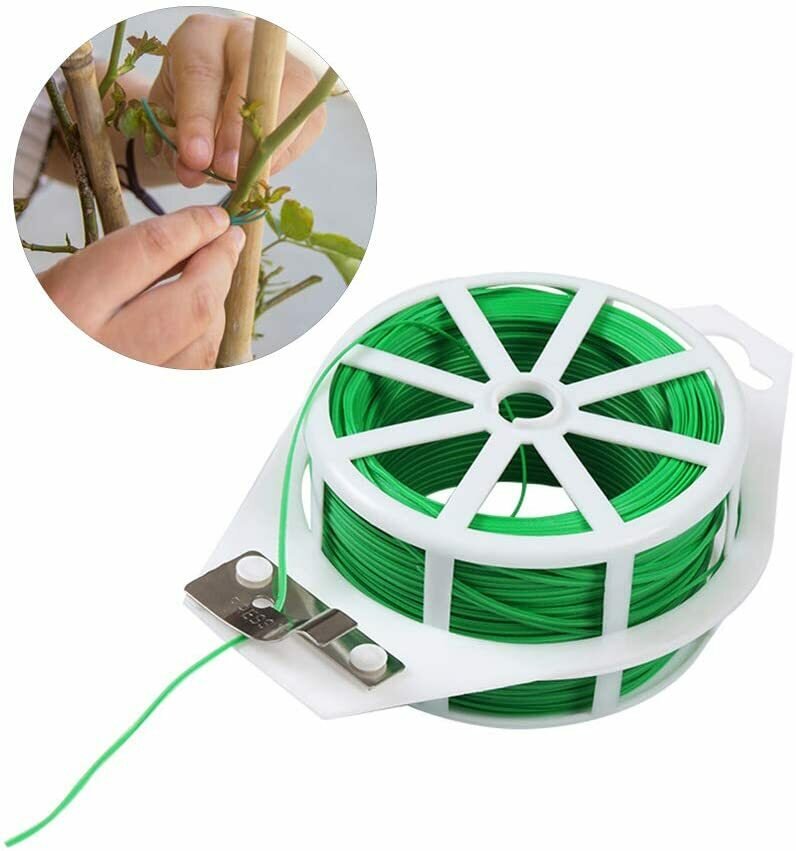 Проволочная "Катушка "плоская зеленая