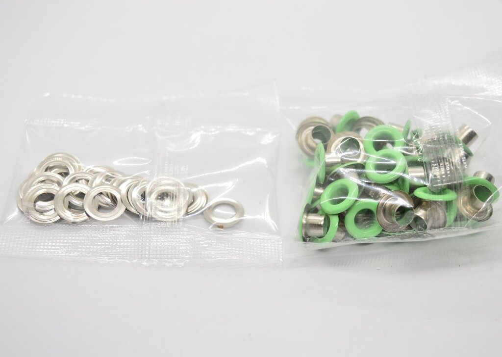 Люверсы №4 6 мм цв. Салатовый 247(уп. 50 шт)ProKnopka