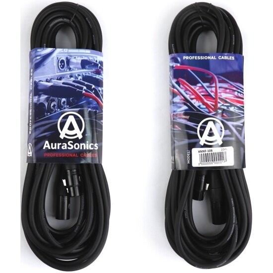 Микрофонный кабель Aurasonics , 10м, черный